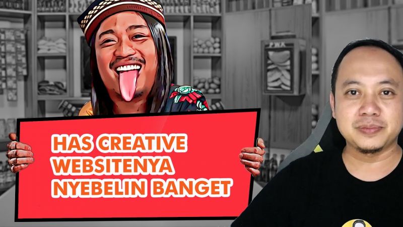 Websitenya Nyebelin Banget Punya Has Creative